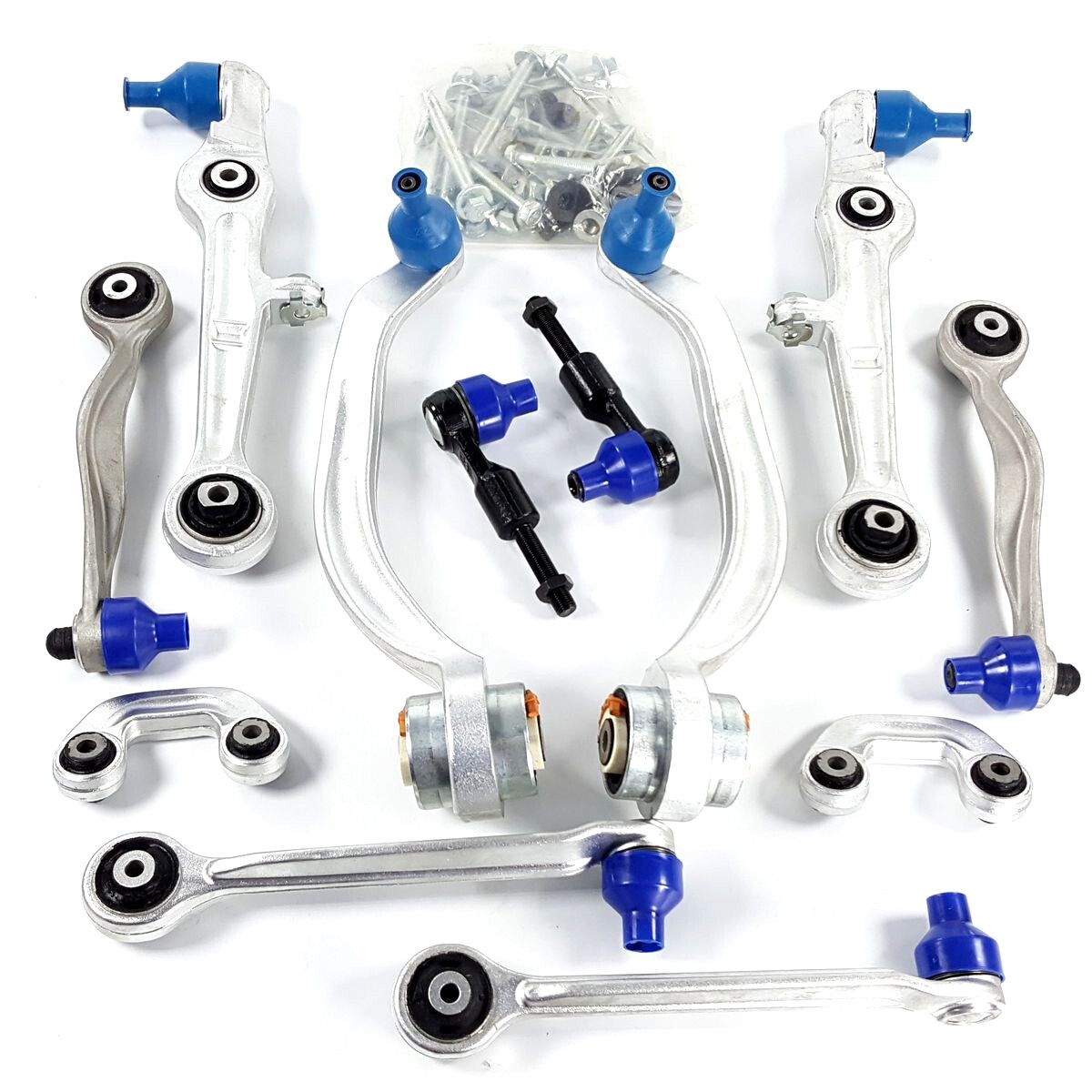 Upper Front Rear Control Arms Kit For Audi A4 S4 B7 B6 1.8 2.0 2.5 3.0L ...