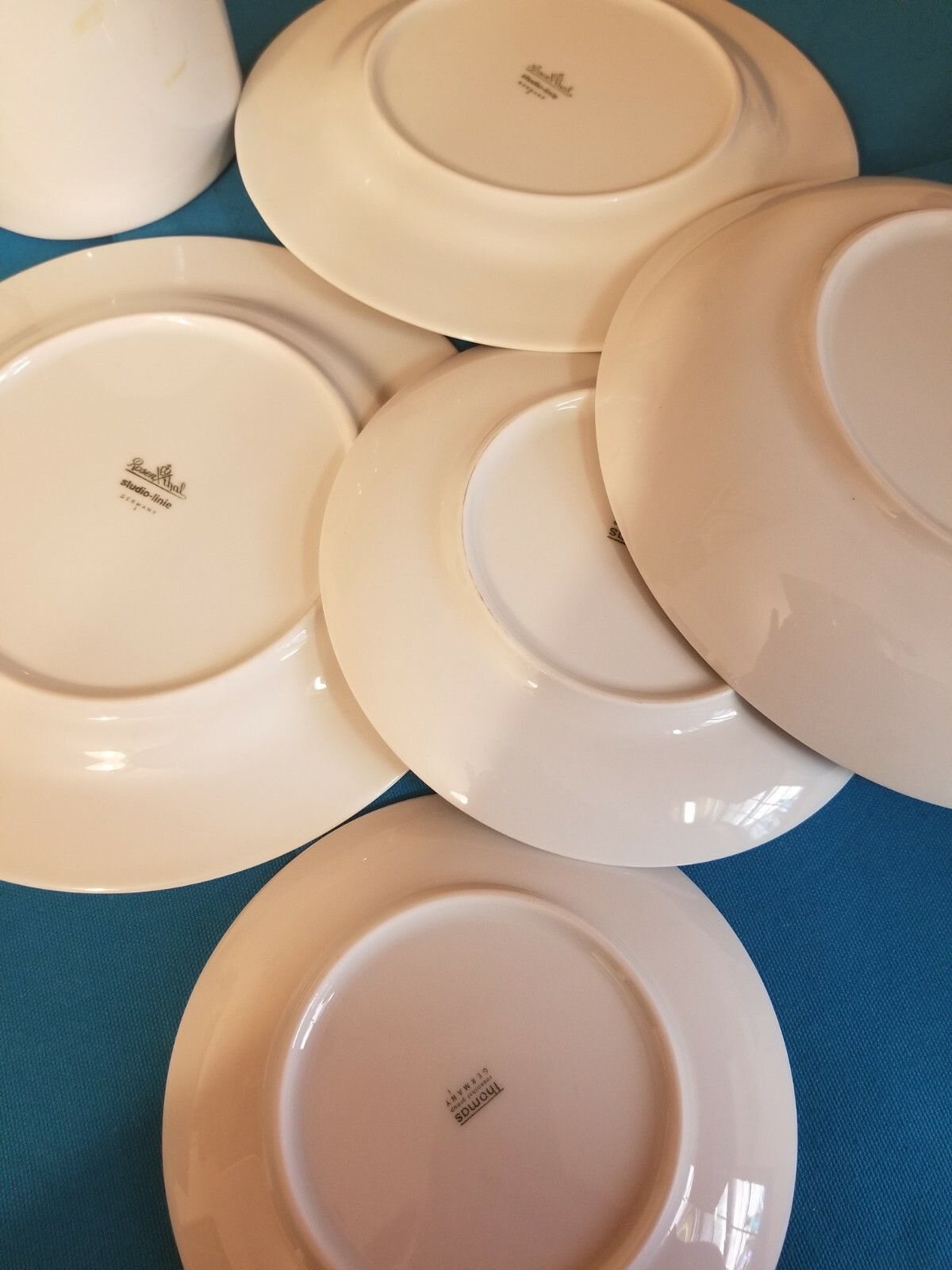 Set of Six (6) VINTAGE ROSENTHAL Thomas Medallion 6" Bread & B Plates ...
