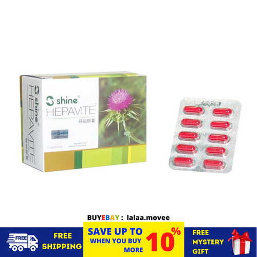 Shine Hepavite Milk Thistle 100 capsules , Liver Tonic & Detox | eBay ...