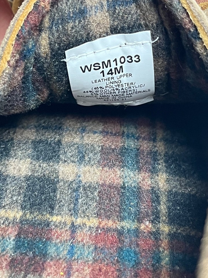 Mens Sperry Slippers Mocassins Brown Suede Flannel Lined Rubber Bottom ...