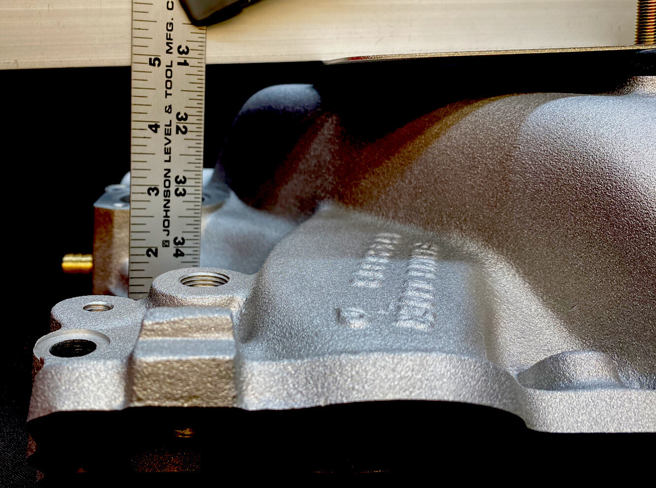 Blue Thunder 429 Cobra Jet Ford 4 Barrel Intake Manifold With Heat ...