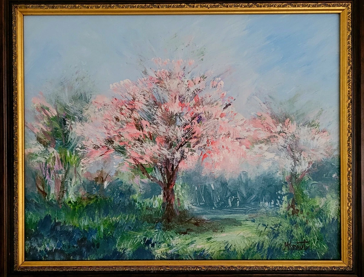 Cherry Tree Painting Van Gogh