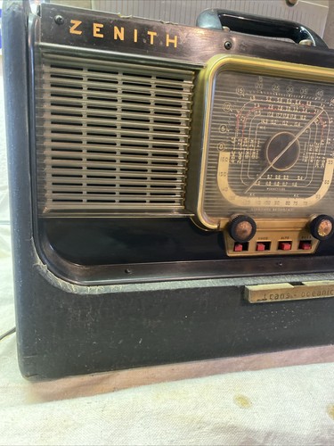 Vintage Zenith Trans-Oceanic Short Wave Magnet Radio. | eBay