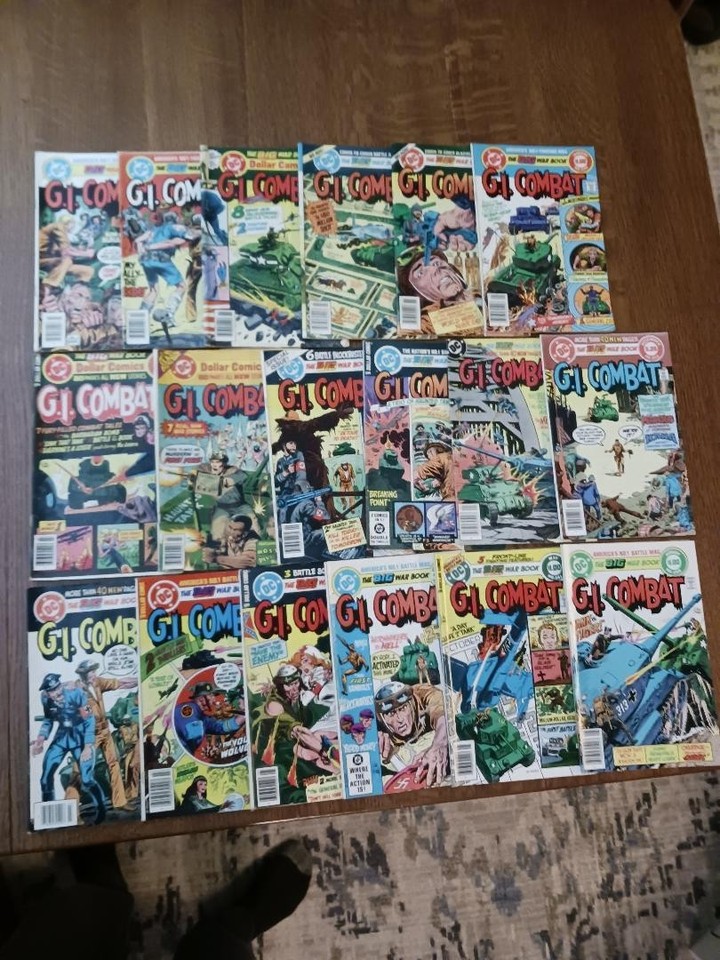 Lot of 50 DC Comics Big War Book G.I. Combat 68 to 80 pages | eBay