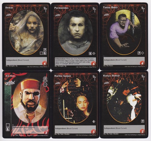 Assamite (Banu Haqim) Small Cap Crypt G2/G3 Vampires V:TES VTES Vampire ...