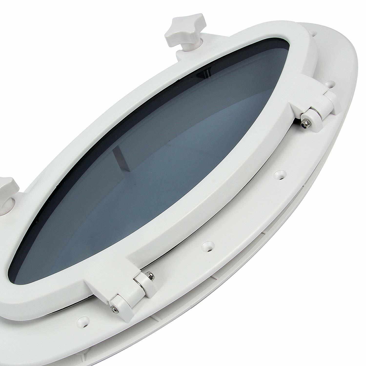 Black & White Portlight Porthole Replacement Window Port Hole ABS ...
