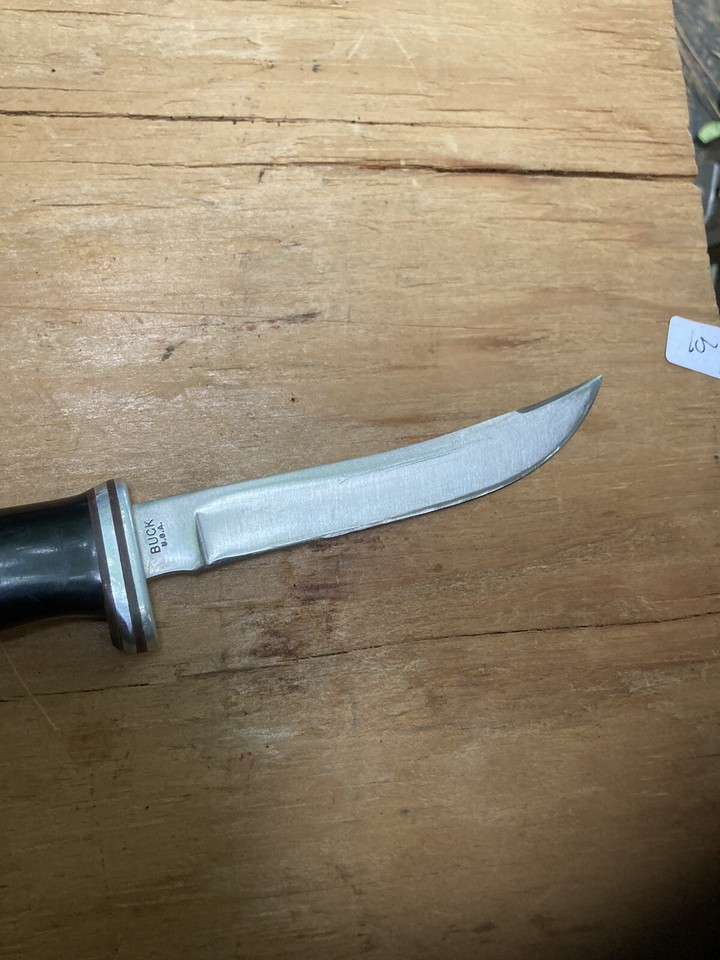 Vintage Personal Buck Pre Date Code 2 Line Inverted 118 Knife USA orig ...