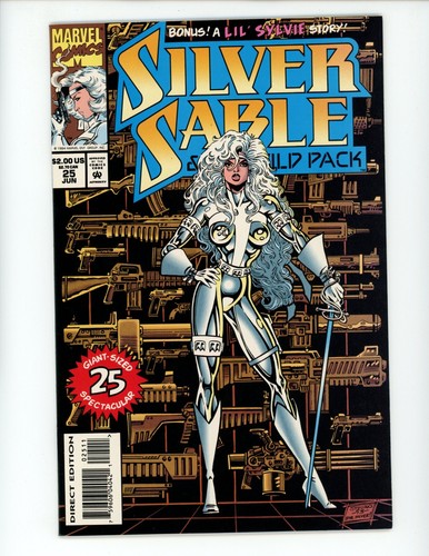 Silver Sable and Wild Pack #25 Comic Book 1994 VF/NM Marvel Comics | eBay