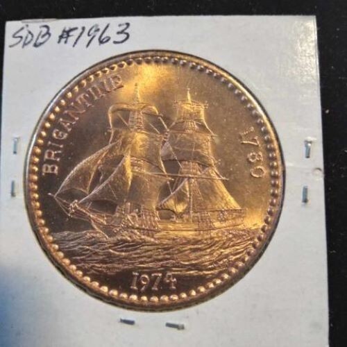1974 Poseidon Copper Doubloon - Mardi Gras | eBay