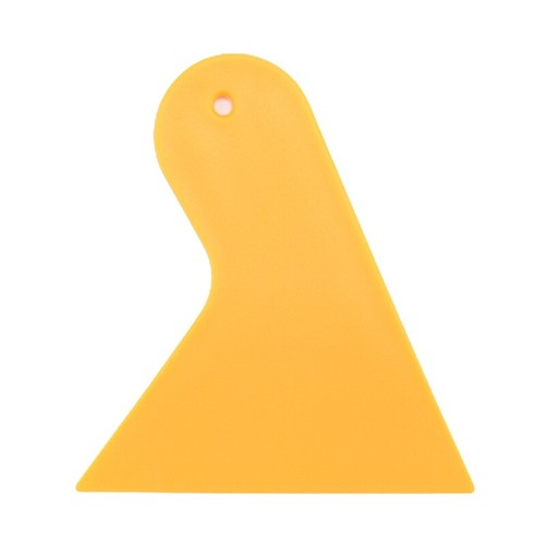 Plastic Yellow Auto Car Window Sticker Film Scraper Squeegee Cleaning ...