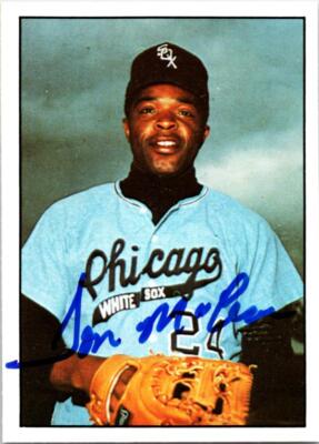Tom McCraw autographed baseball card (Chicago White Sox) 1981 TCMA #353 ...