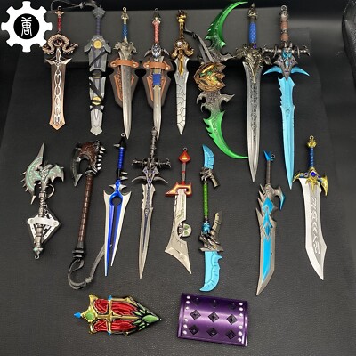WOW Weapon Metal Mini Game Weapon Model Cosplay Weapon Collection | eBay