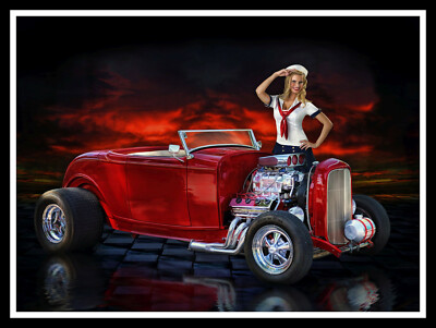 Hot Rod Sunset Movie Poster Print & Unframed Canvas Prints | eBay
