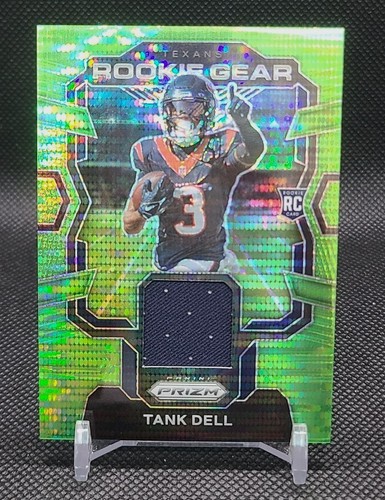 5415A. Tank Dell Neon 2023 Panini Prizm Rookie Gear - Green Pulsar RC # ...