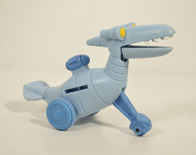1998 Dactar Glider Robot Dinosaur 4" Burger King Action Figure Rugrats ...