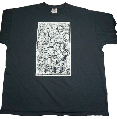 Lou Rusconi Monster Mash Up Men Size 2XL 2012 Collectors Art Print T ...