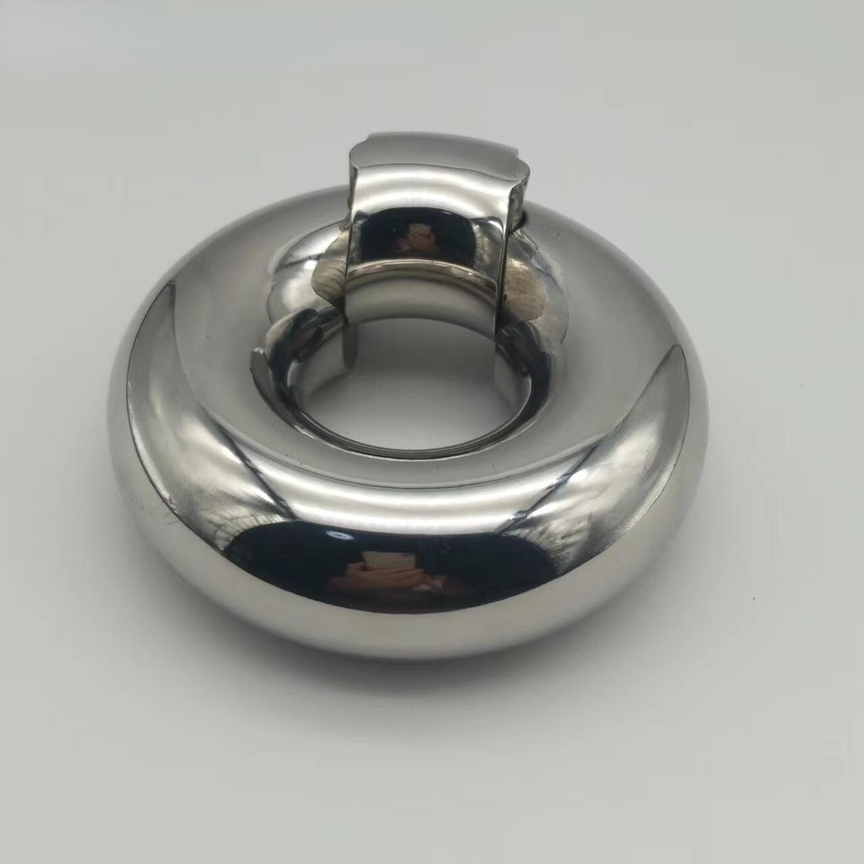 630g Heavy Thick Male Stainless Steel Scrotum Stretcher Enhancer ...