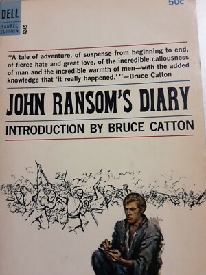 John Ransom's Diary Book By Catton Civil War | eBay