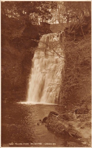 BR69261 falling falls whitby uk judges 7862 real photo | eBay UK