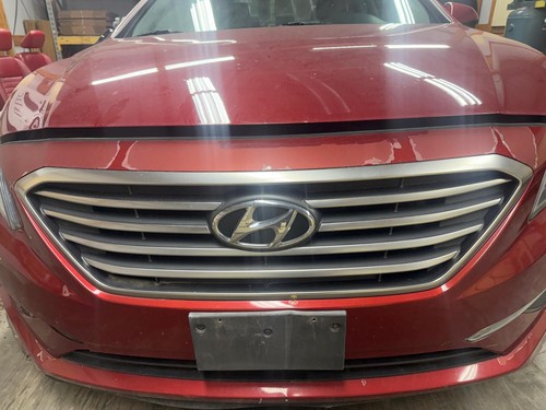 2015 - 2017 HYUNDAI SONATA GRILLE UPPER*SILVER* *DAMAGE SEE PICS* OEM ...