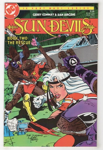 Sun Devils #5 (Nov 1984, DC) Gerry Conway, Dan Jurgens c | eBay