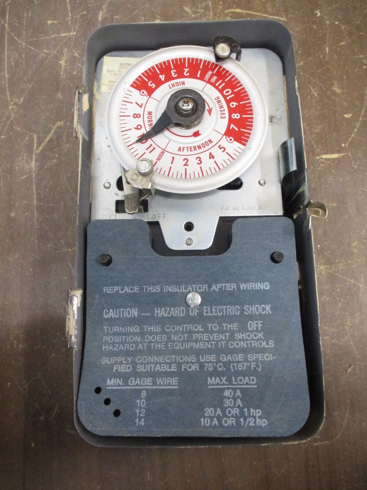 Paragon Model 4001-00 Timer Td-1744-00 120v 60hz for sale online | eBay