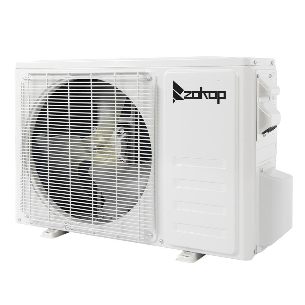 Zokop 19 Seer 9000 -18000 BTU Mini Split Air Conditioner Heat Pump ...