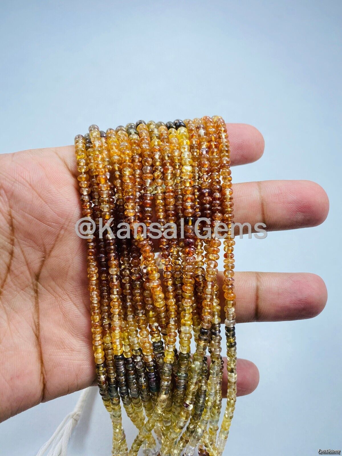 Natural Multi Zircon Smooth Rondel Beads,Multi Zircon Plain Beads ...