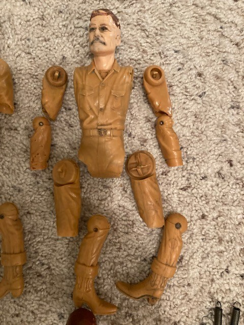 Marx Johnny West & Chief Cheroke body parts | eBay