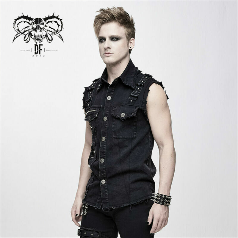 Punk Rock Vest For Men