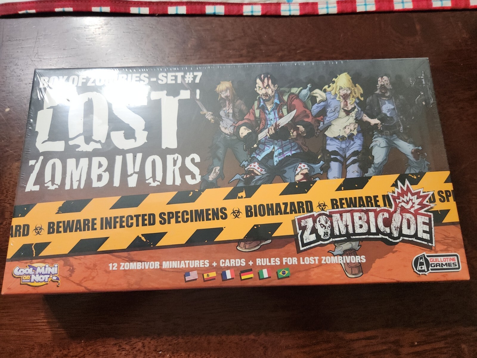 Zombicide - Box of Zombies Set #7: Lost Zombivors - NIB, Sealed! - CMON ...