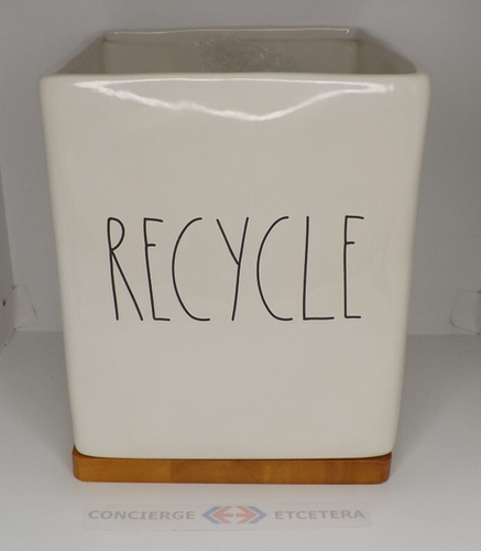 NEW Rae Dunn by Magenta RECYCLE bin | eBay