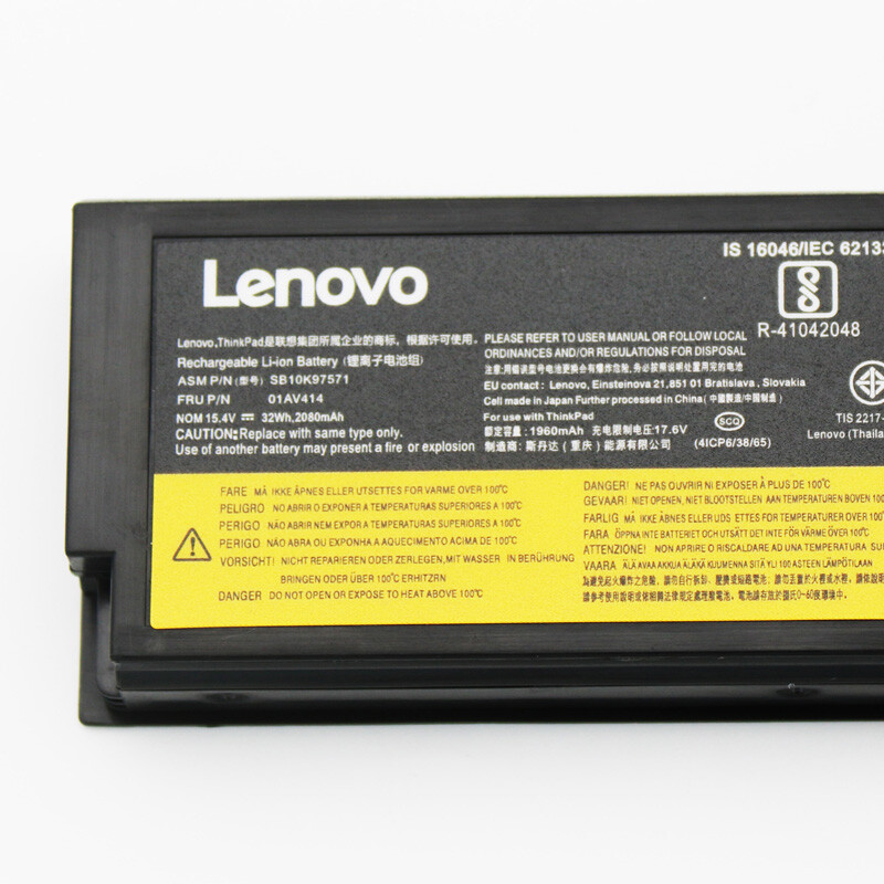Genuine 01AV414 01AV416 01AV418 Battery for Lenovo ThinkPad E575 E570 ...