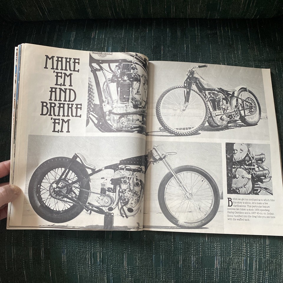 Easyriders Magazine November 1979 David Mann CF Motorcycle 1937 Indian ...