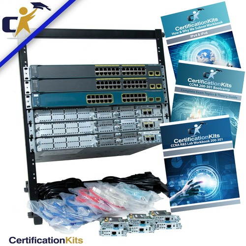 Cisco CCNA 200-301 Premium Lab Kit *Rack & 1 Yr Wty | eBay