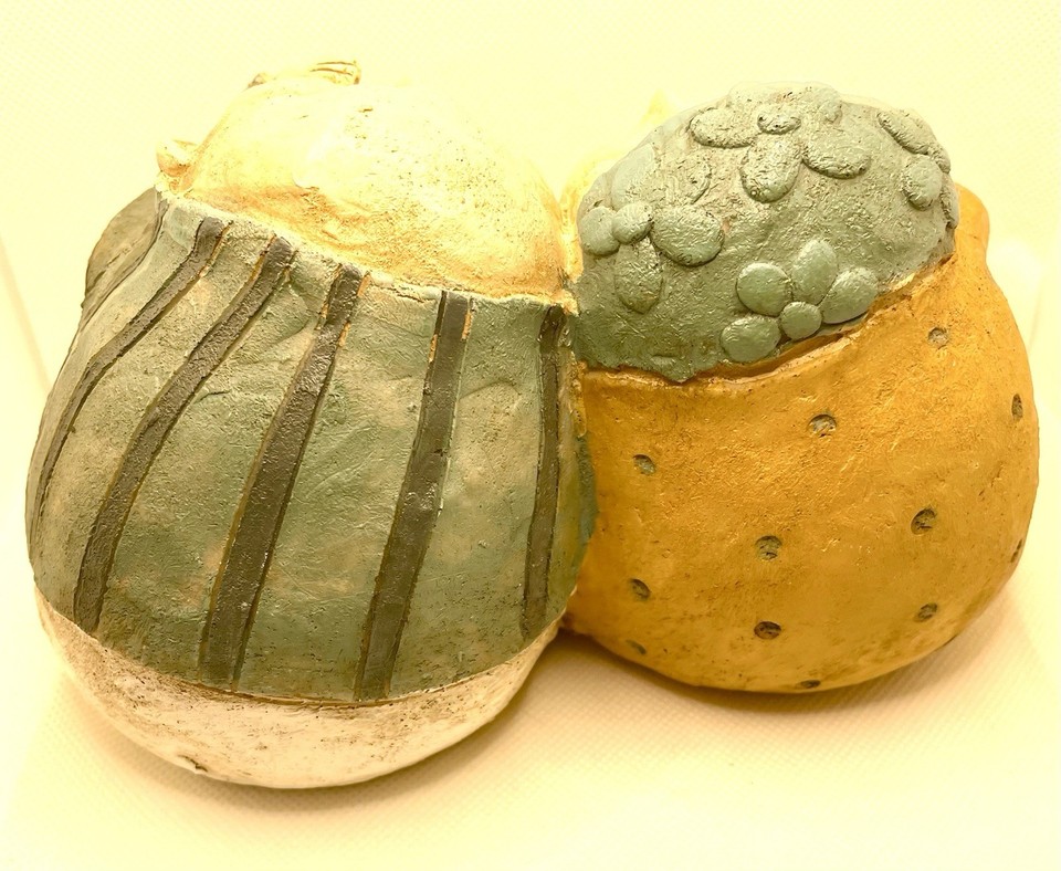 Roly Poly Beryl And George Resin Figurine Whispering Sweet Nothings 5 ...