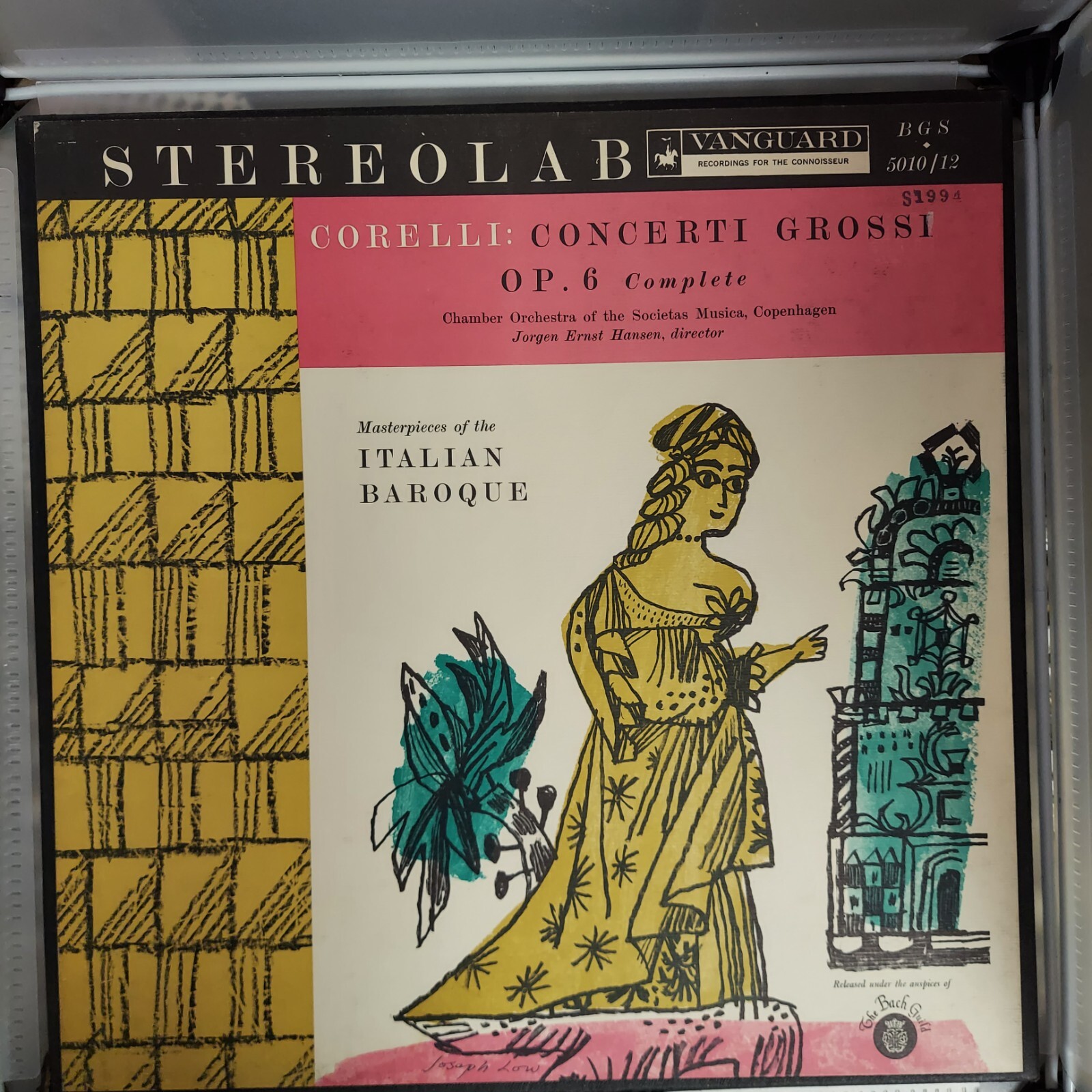 Corelli: Concerti Grossi OP 6, Societas Musica Copenhagen, Vinyl LP ...