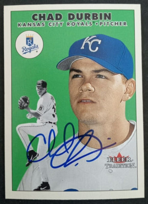 2000 Fleer SIGNED: Chad Durbin, ROYALS #U16 | eBay