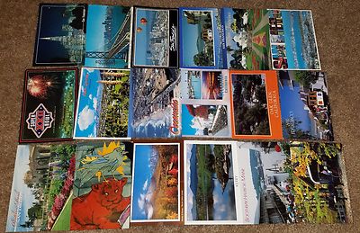 Lot Of 50 Vintage Collectors Postcard Dealer Lot Large 4x6 Post Cards ...