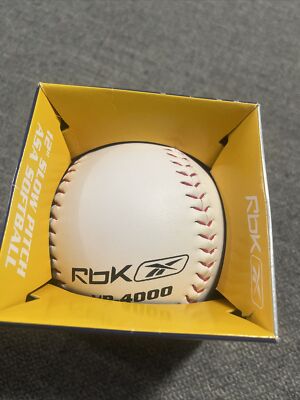 SOFBALL 2006 New SOFTBALL Reebok Slow Pitch 12”ASA VR4000 BALL | eBay