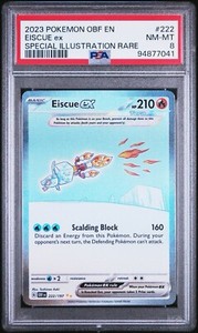 Eiscue ex 2023 Scarlet & Violet: Obsidian Flames #222/197 Special ...