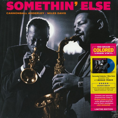 Cannonball Adderley - Somethin' Else Blue Vinyl Edition (1958 - EU - Reissue) | eBay