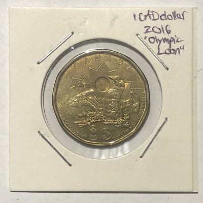 2016 Olympic Canada $1 Dollar Lucky Loonie - Circulated | eBay