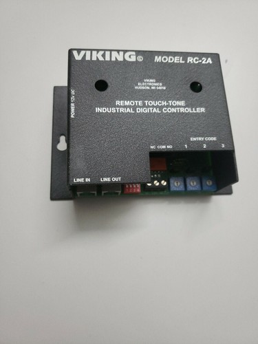 Viking Electronics RC-2A (PIC) Remote Touch Tone Relay Controller | eBay