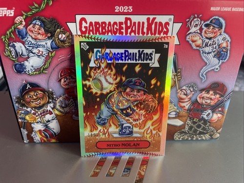 2023 Garbage Pail Kids GPK X MLB GROSS 7a Nitro Nolan Ryan #195/199 ...