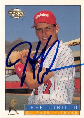 Jeff Cirillo autographed baseball card 1993 Fleer Excel #79 | eBay