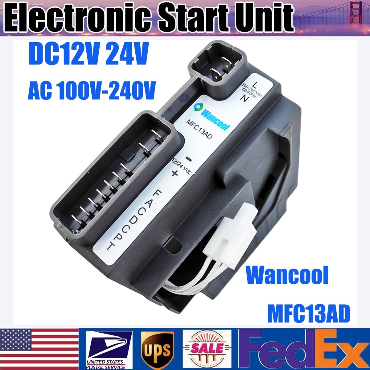MFC13AD Electronic Start Unit AC 100V-240V 50/60Hz Controller for ...