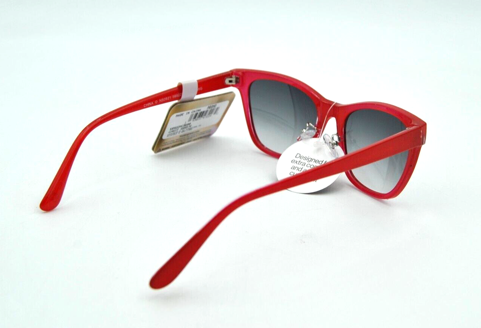 Foster Grant Styles For You 58922MCB600 Low Bridge Fit Red Sunglasses ...