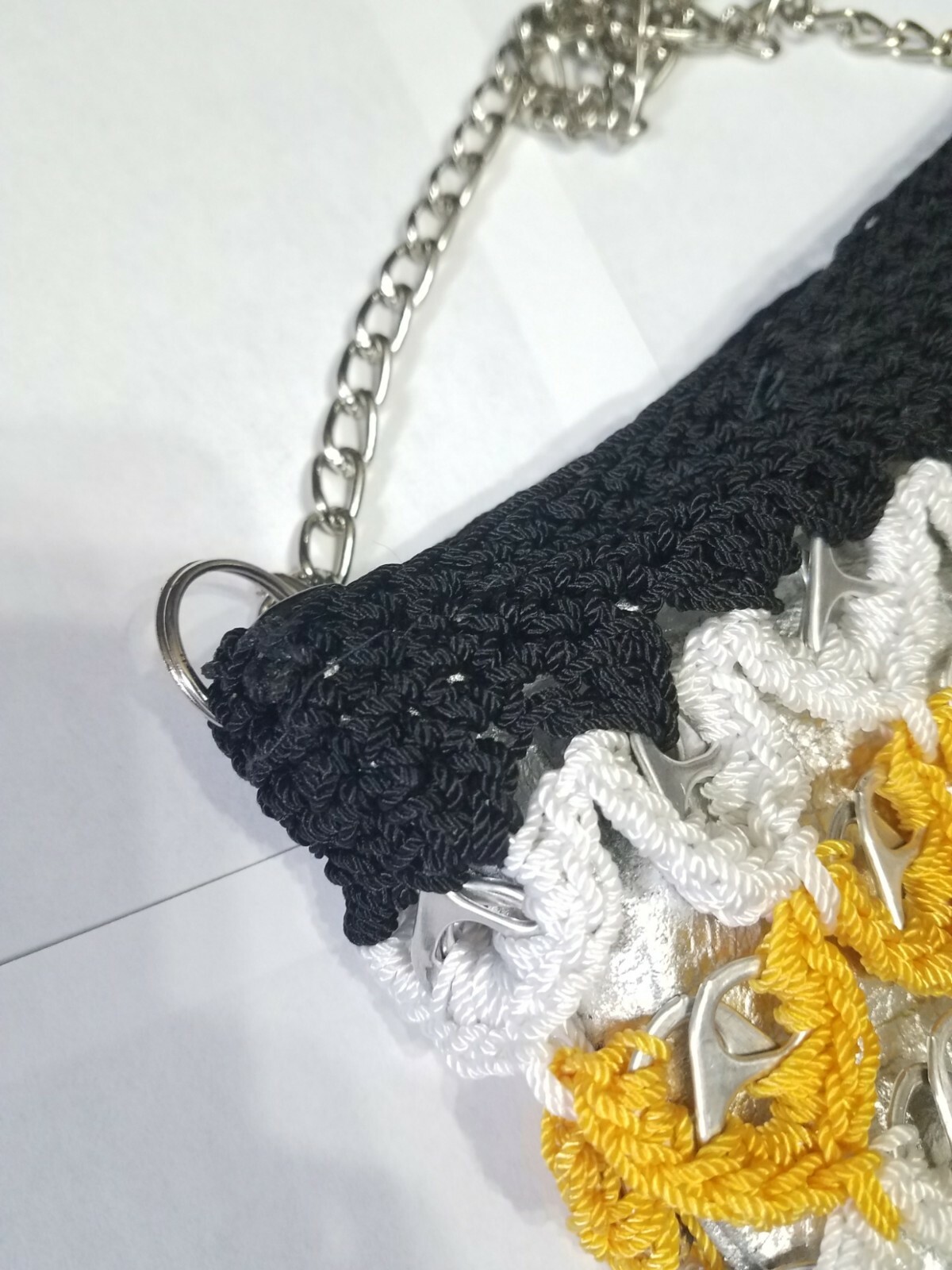 Aluminum Soda Pop Can Tab Purse Crochet Recycled Medi… - Gem