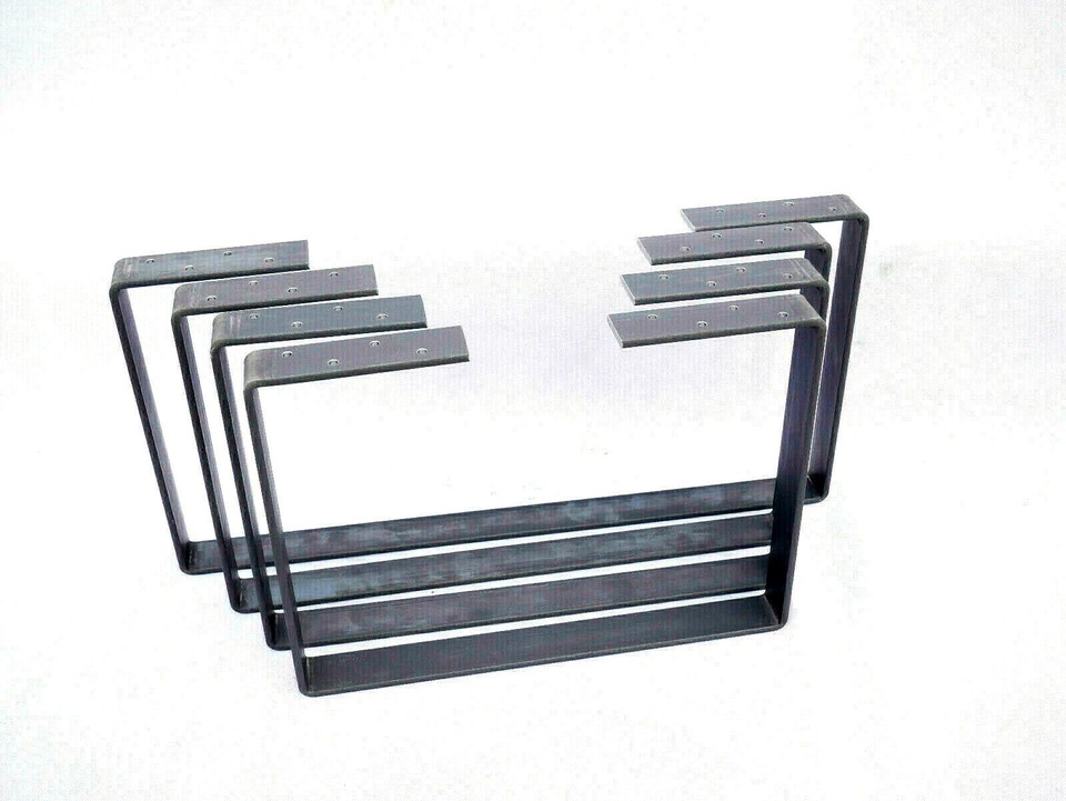 Metal Coffee Table Leg Bench Console Steel Frame Industrial Style ...